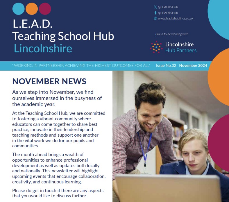 L.E.A.D Teaching School Hub - Newsletters/Updates